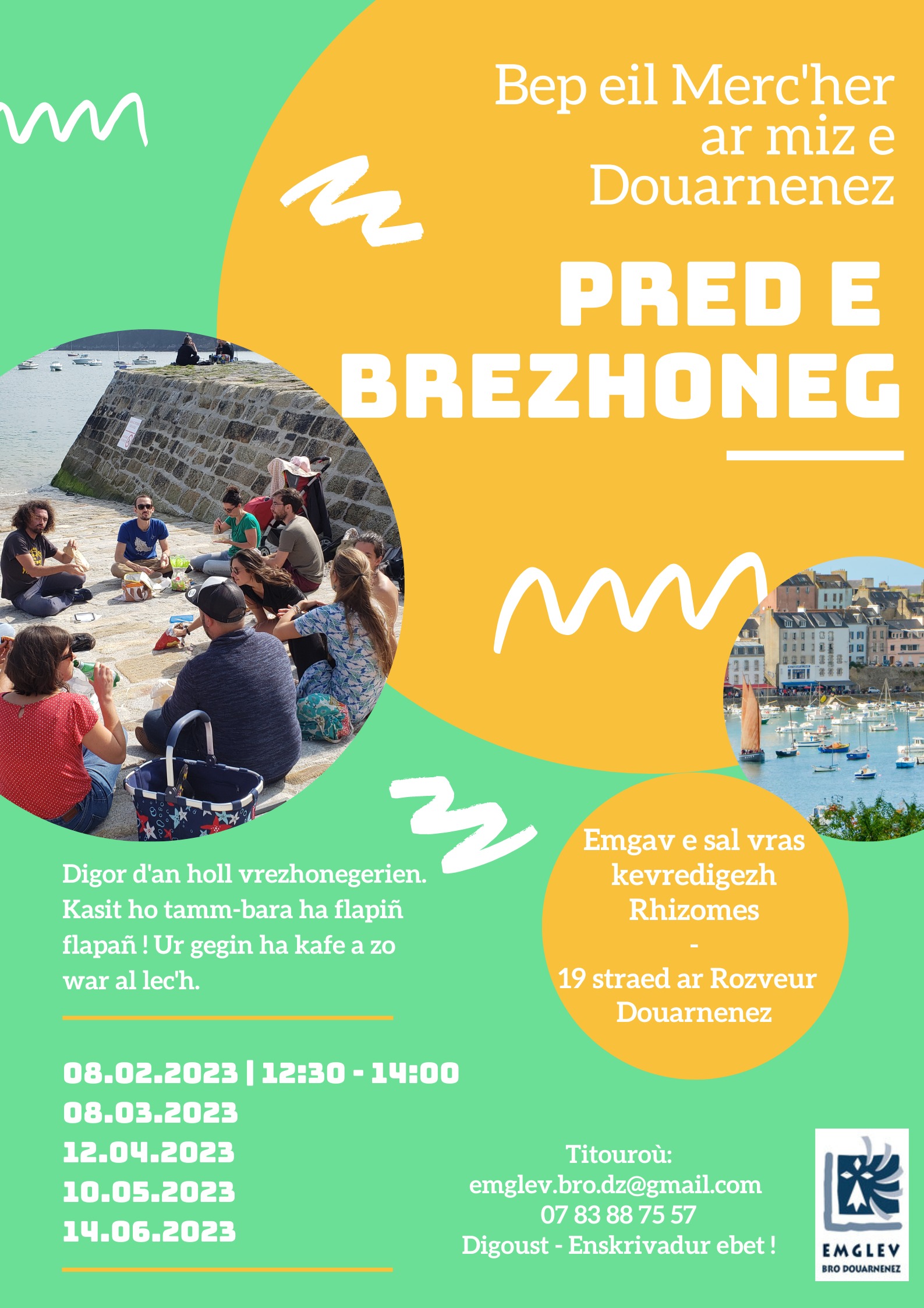 Pred e brezhoneg - 08/03/2023
